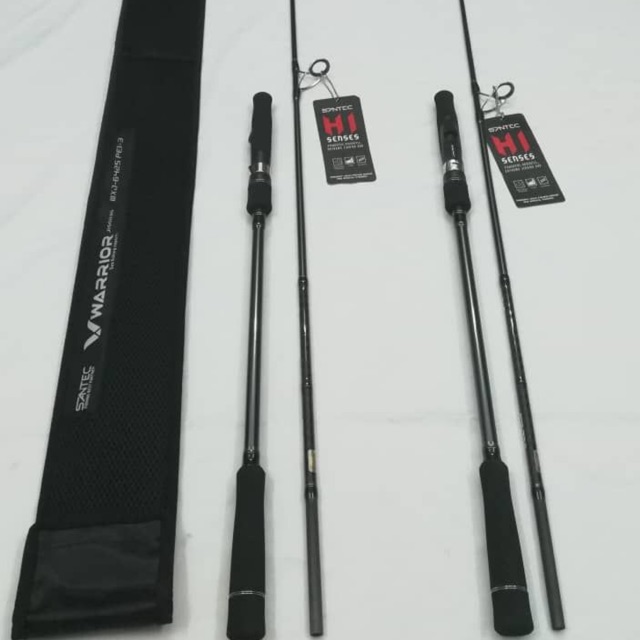 SANTEC WARRIOR X JIGGING SPINNING ROD | Shopee Malaysia
