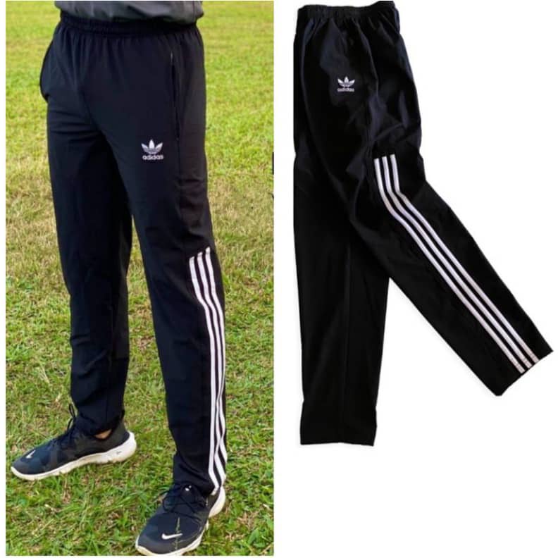 Tracksuit PLUS SIZE Dewasa Slimfit plus Lycra Stretch Fabric Seluar ...