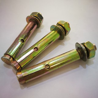 WALL PLUG 3/8” x 3” Sleeve PJ Anchor Wall Expansion Bolt Iron Plug ...