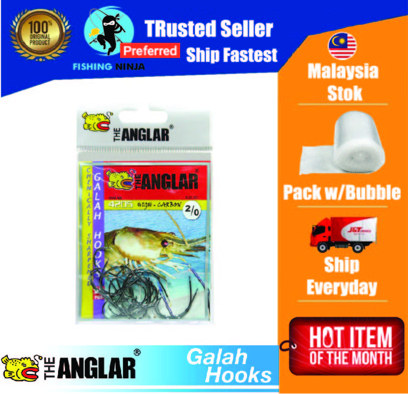 READY STOCK NINJA MATA KAIL UDANG ANGLER SERIES 4208 4209 4205 UDANG ...