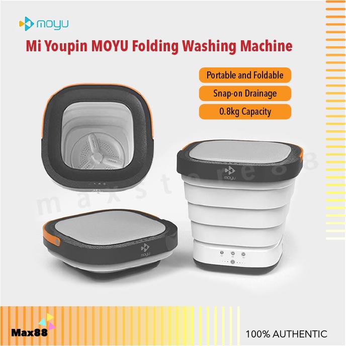 Xiaomi Youpin MOYU Folding Washing Machine XPB08-F1 | Foldable ...