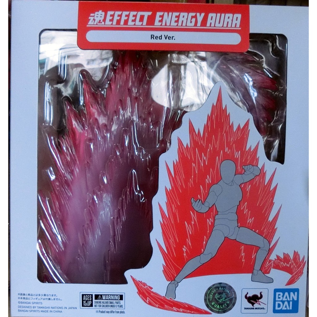 Agent Bandai Soul EFFECT AURA Light Special Effects ENERGY Red Ver Halo ...