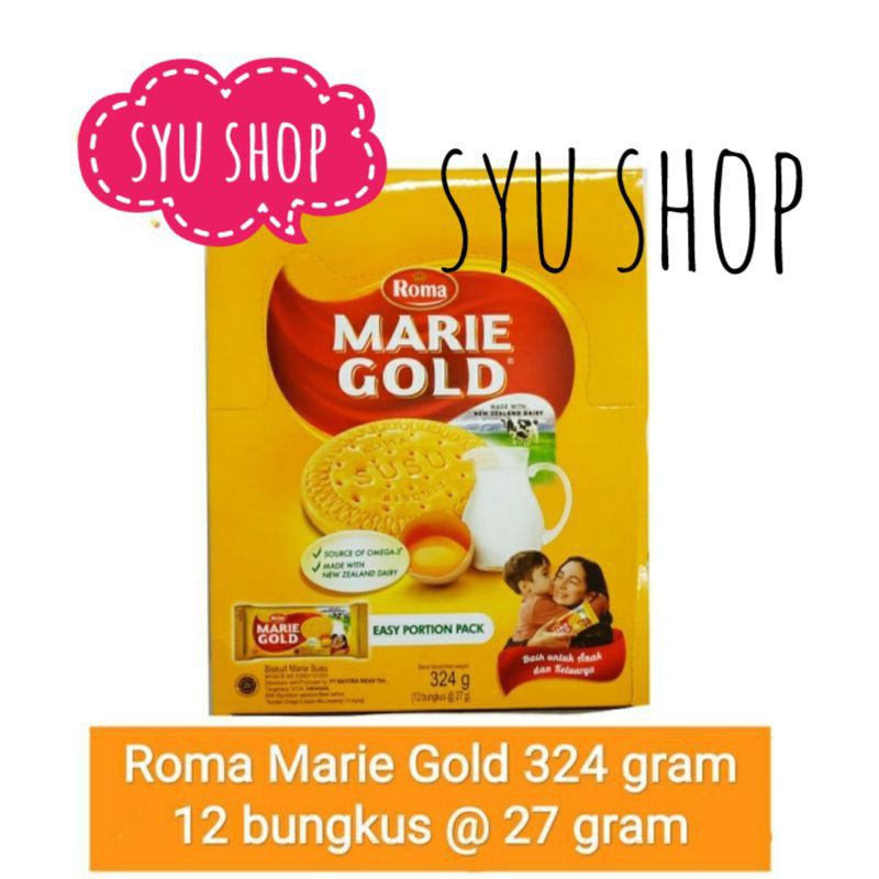 Roma marie gold 12 x 20 gr sachet | Shopee Malaysia
