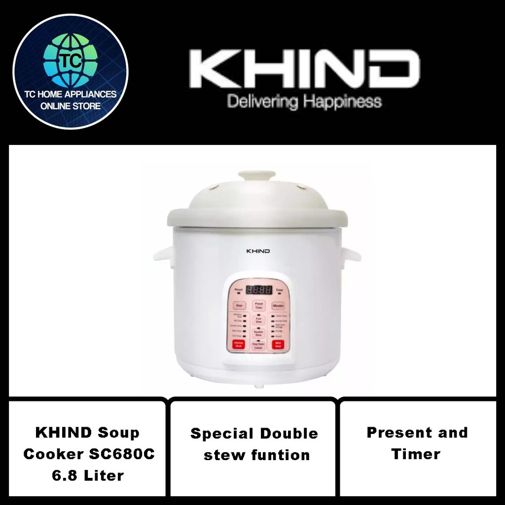 Khind Soup Cooker (SC680) | Shopee Malaysia