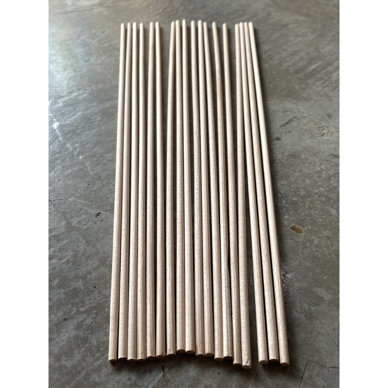 Wooden stick 4mm / 8mm X 30cm | Shopee Malaysia