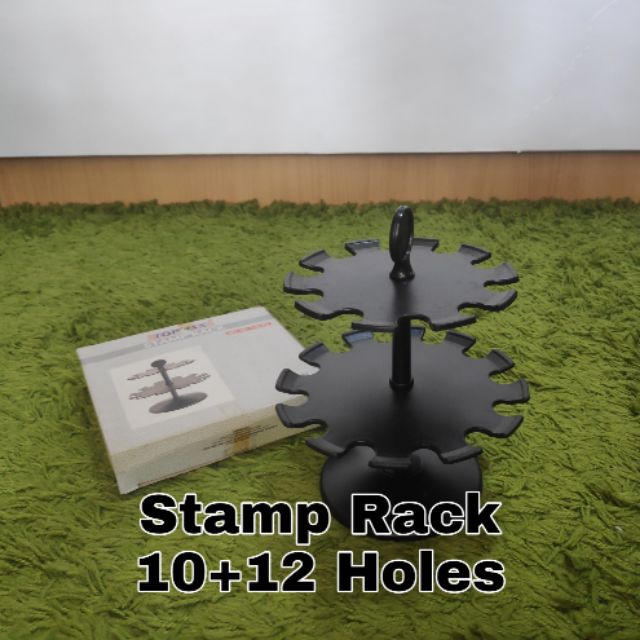 Rubber Stamp Rack 22 holder 2 layer#Ready Stock | Shopee Malaysia