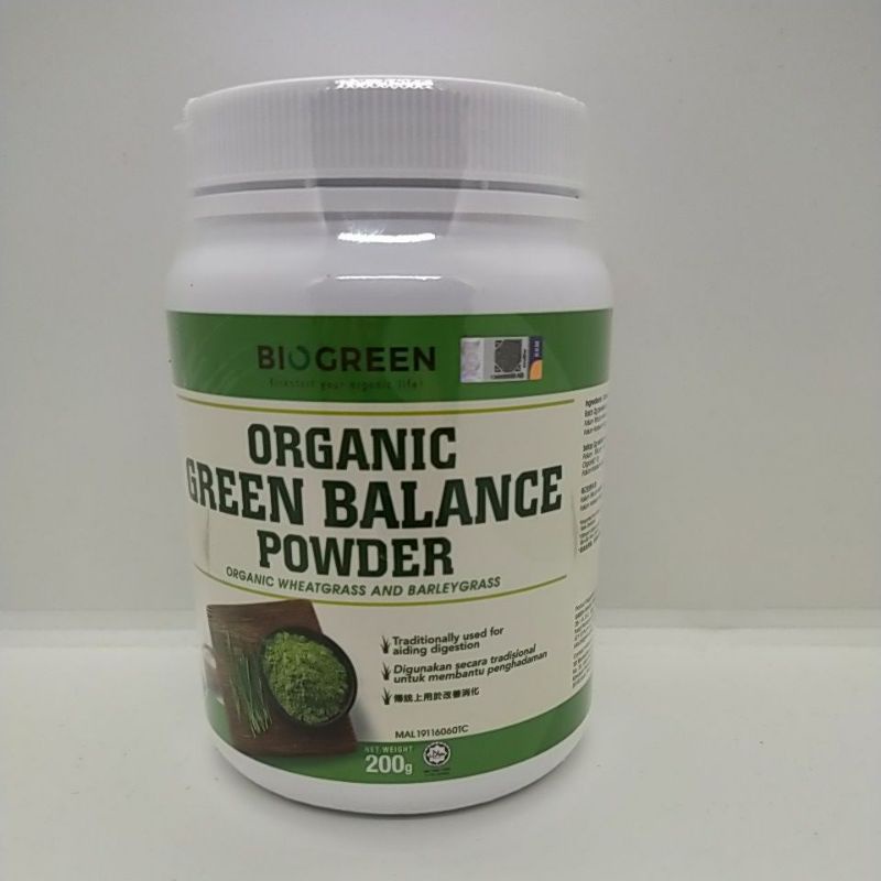 Biogreen Organic Green Balance Powder 200g(HALAL) | Shopee Malaysia