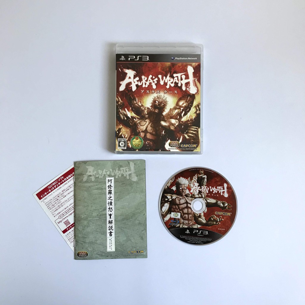 Sony PlayStation 3 PS3 Asura's Wrath Japan JP Games (Very Good Condition) | Shopee Malaysia