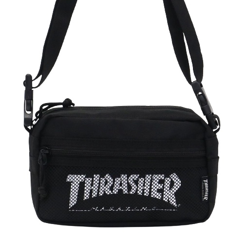 Thrasher slasher shoulder bag ( Black / White ) | Shopee Malaysia