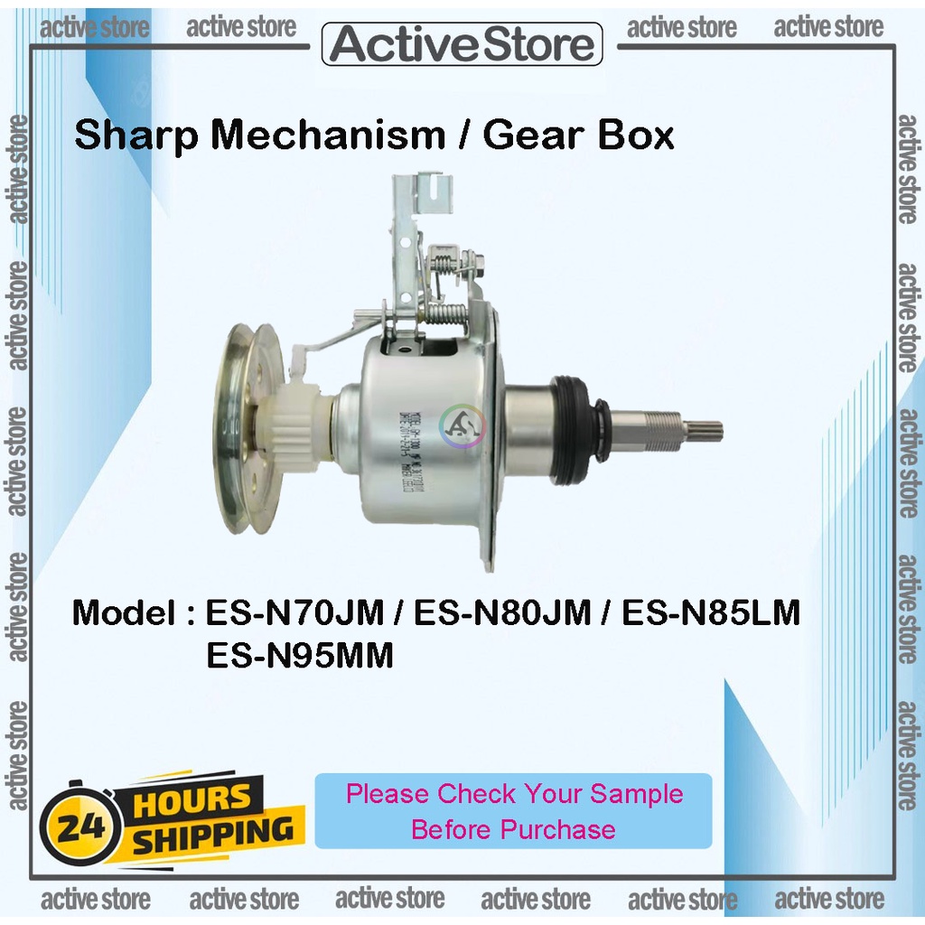 Sharp Washing Machine Machanism / Gear Box ES-N70JM ES-N80JM ES-N85LM ...