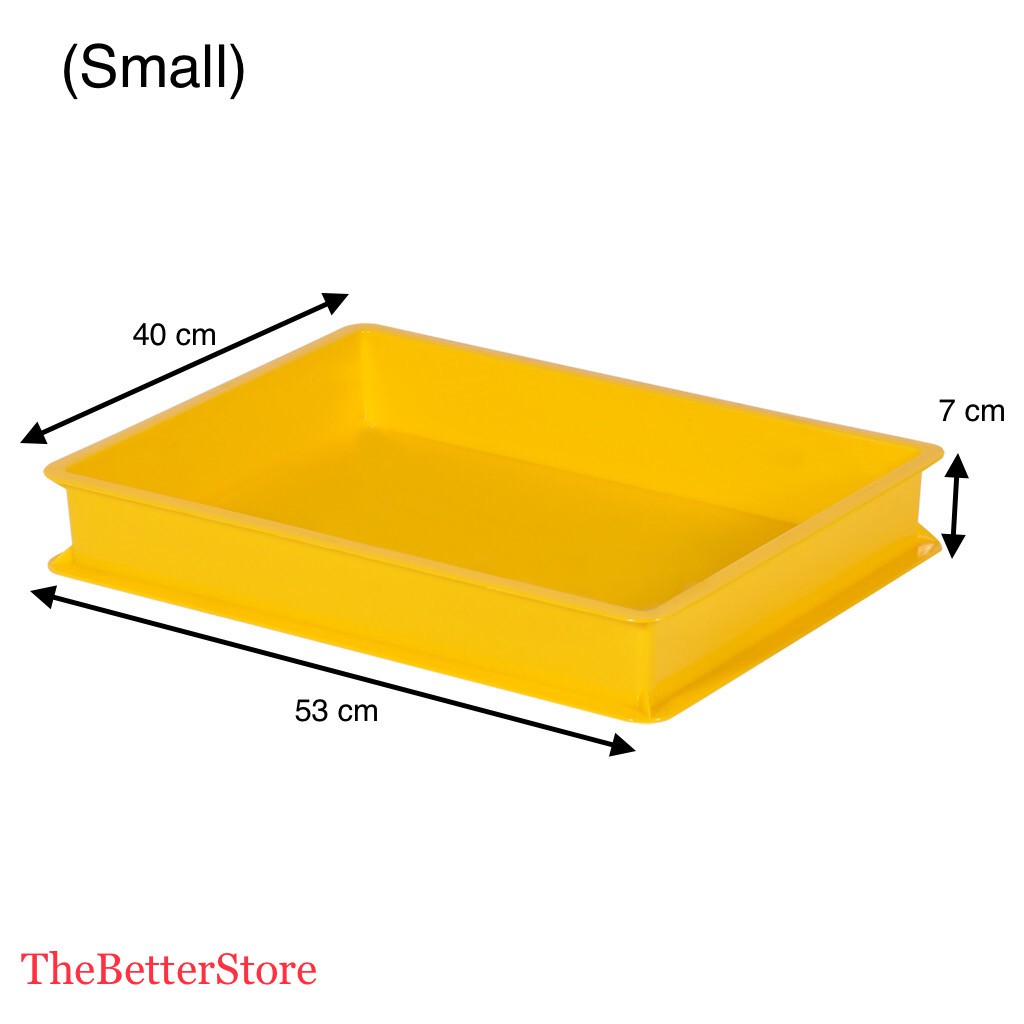 Stackable Plastic Food Grade Tray / Bread,Cake,Bakery Tray /Bekas Kuih ...