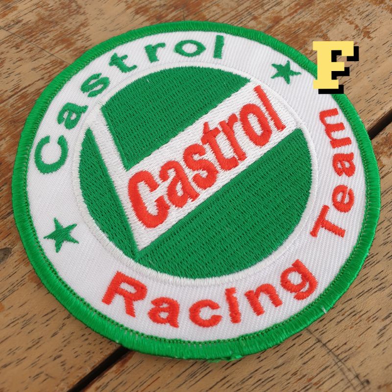 Castrol Racing embroidery patches 03 (Ready Stock). | Shopee Malaysia