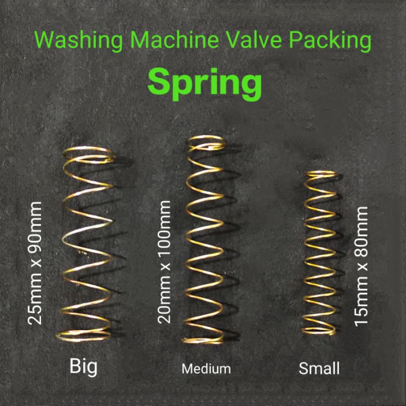 Spring Washing Machine Valve Packing Bellow Spring | Shopee Malaysia