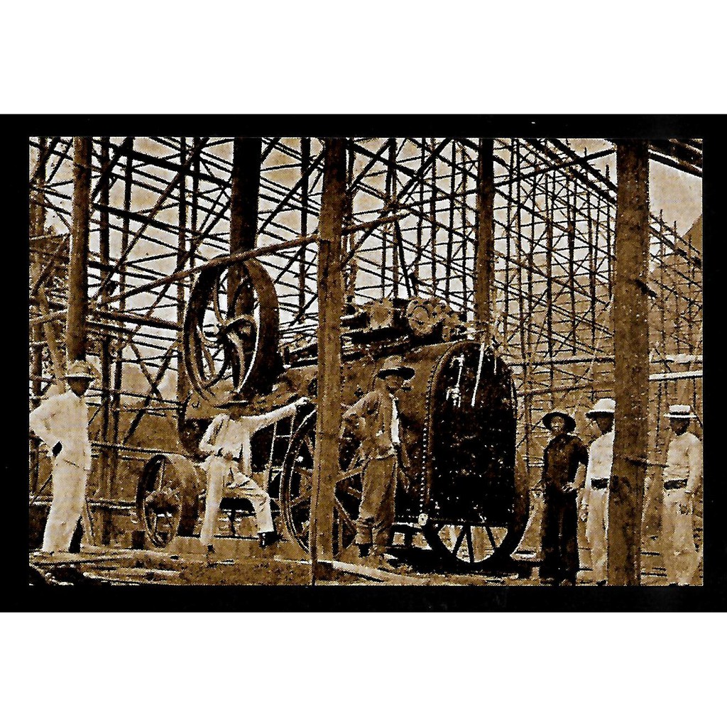 Malaysia Postcard - Perak Kinta Valley Tin Mining Steam Engine | Shopee ...