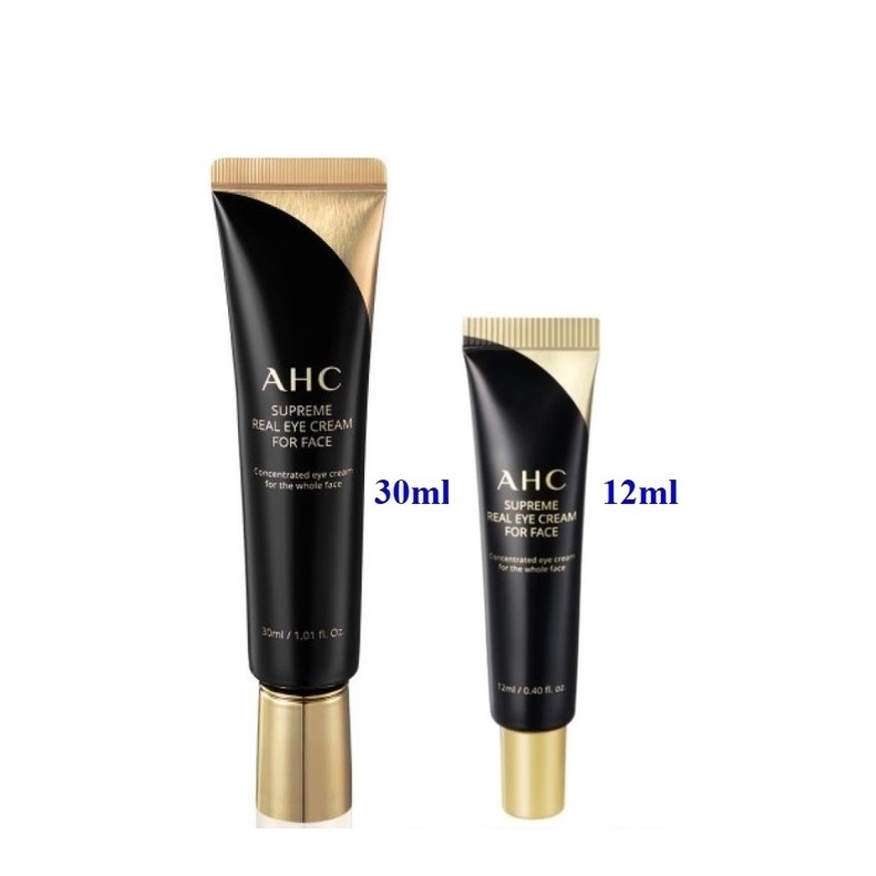 (New Model) AHC Ageless Real Eye Cream For Face 12ml Korean | Shopee Malaysia