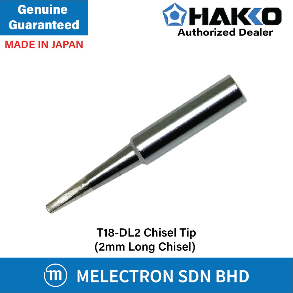 HAKKO Replacement Parts for FX-888D Digital Soldering Station ( T18 Series Solder Tips ...