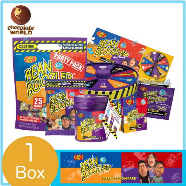 Jelly Belly Bean Boozled Series 45g, 54g, 99g, 100g, 200g, | Shopee ...