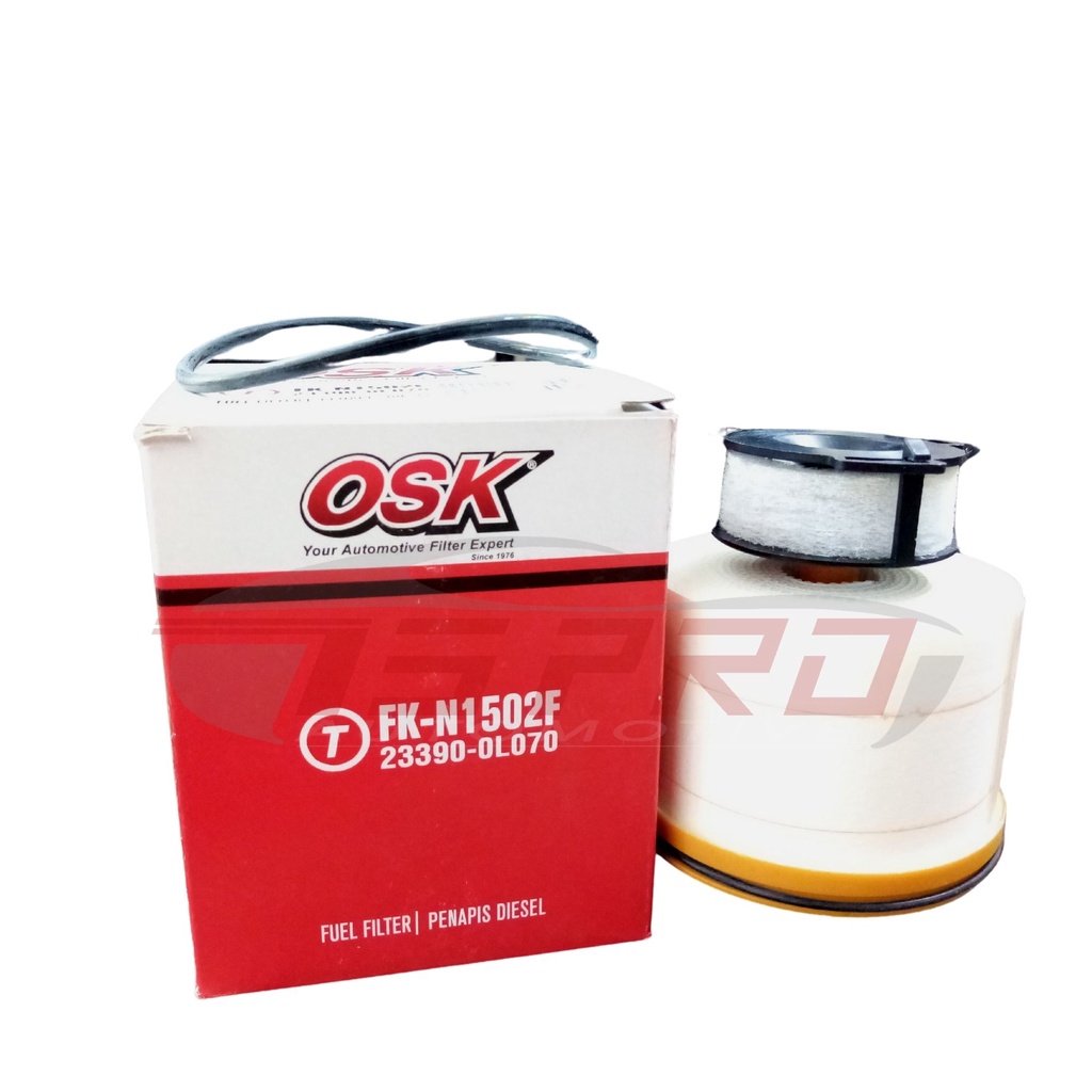 OSK (Osaka) FK-N1502F Fuel Filter - Toyota Hilux GUN125 (2.4) GUN126 (2 ...