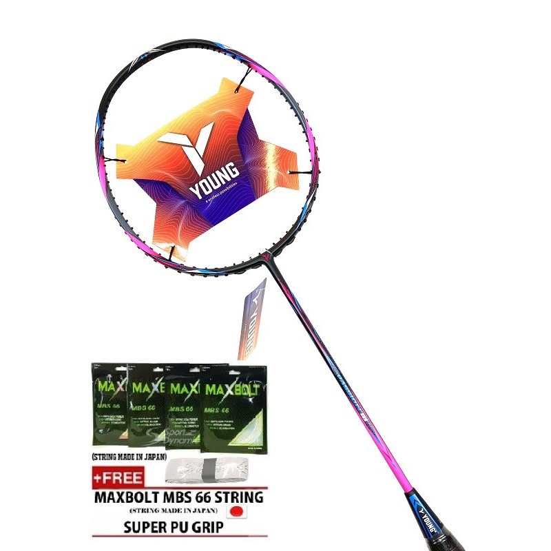 Young Passion 18 Badminton Racket (Latest Design) - FREE ORIGINAL ...