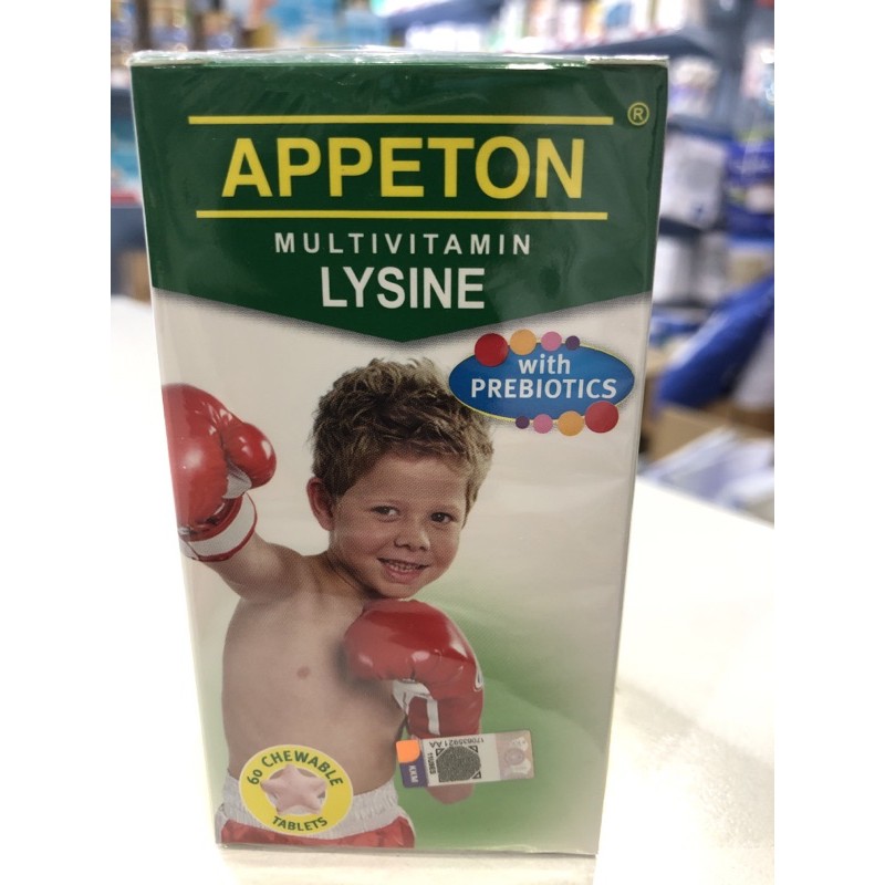 Appeton multivitamin lysine tab (60’s) | Shopee Malaysia