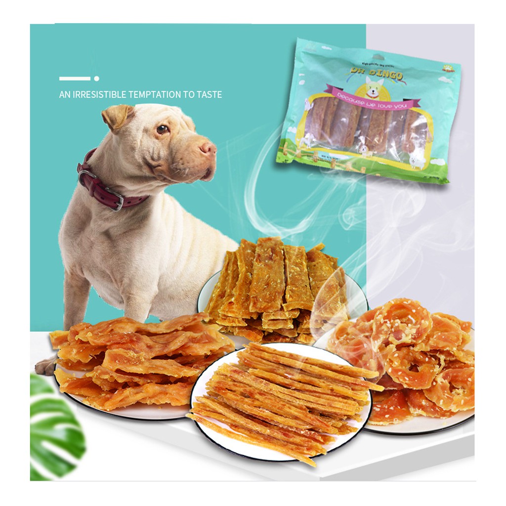 Ready Stock ! Dr Dingo Premium Dog Treats/ Dog Snack 500g Chicken jerky ...