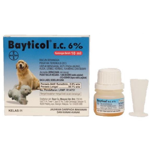 Bayticol e c 6% 10ml | Shopee Malaysia