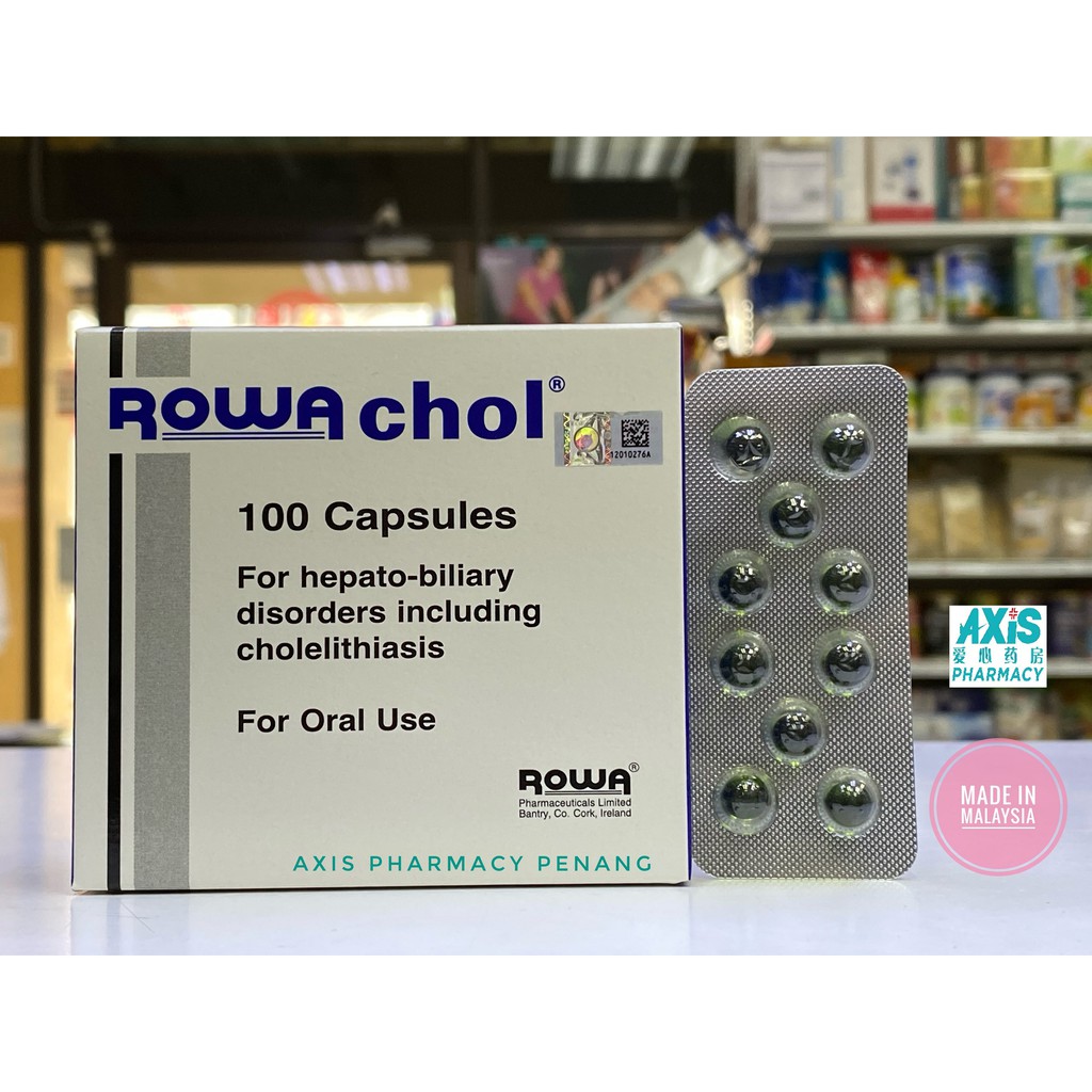 ROWACHOL 100 CAPSULES EXP: JULY/2025 | Shopee Malaysia