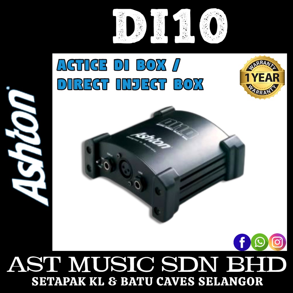 Ashton DI10 DI Box / DI-10 | Shopee Malaysia