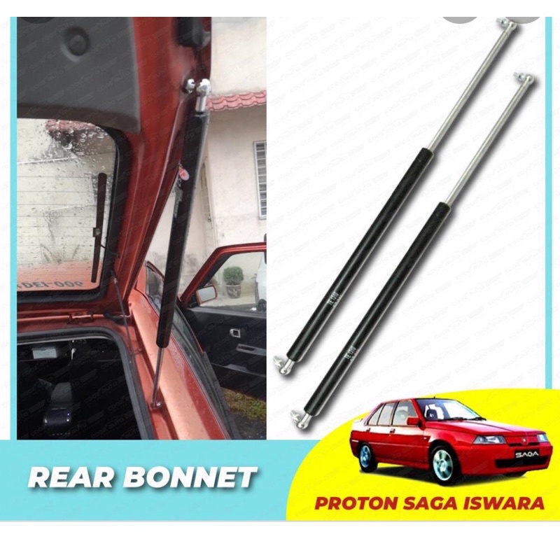 BONNET ABSORBER REAR (2pc SET)PROTON ISWARA,WIRA PERODUA MYVI REAR ...