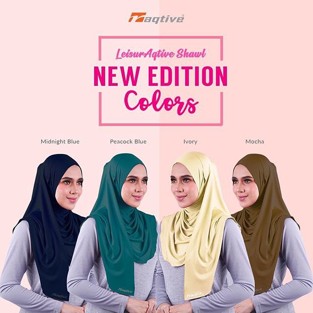 RAQTIVE -FLIP EASE , SPORT HIJAB (COLOUR 2) | Shopee Malaysia