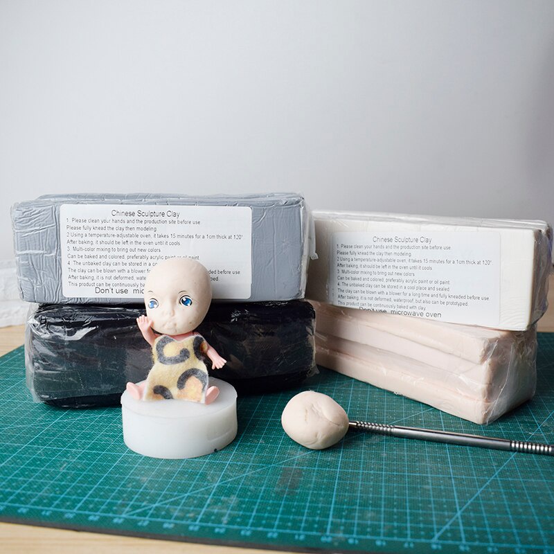 Oven bake Polymer Clay plastic sugru for Figure Modeling Sculpture BJD ...
