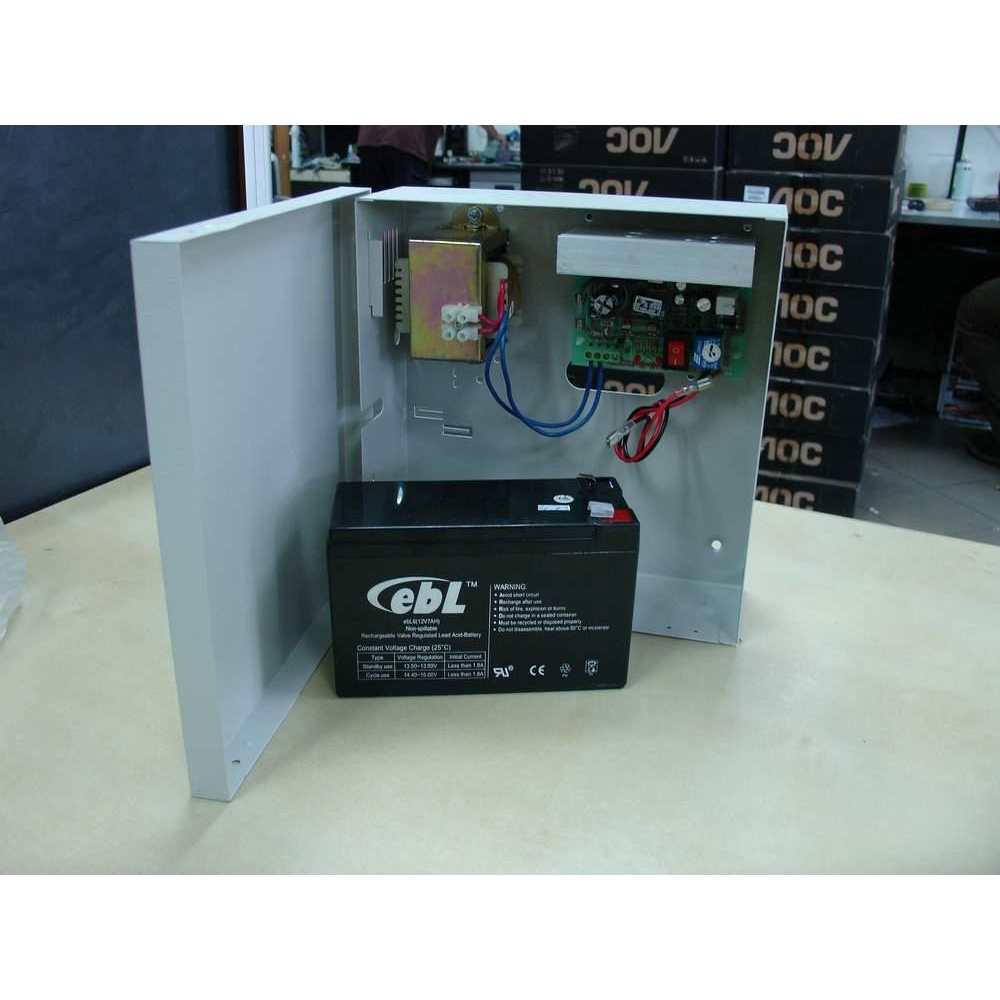 DOOR ACCESS POWER SUPPLY SYSTEM BOX ( WITH NEW 7AH BATTERY ) | Shopee ...
