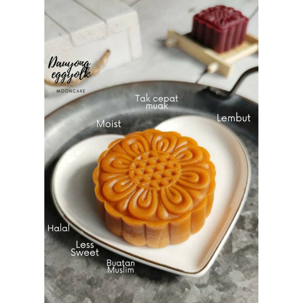 Halal Moon Cake Mimi Lala Kek Bulan Buatan Muslim | Shopee Malaysia