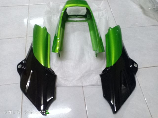 KAWASAKI ZSR 150 ,KR , SSR ,VICTOR S COVER SET SIDE COVER TAIL ORIGINAL ...