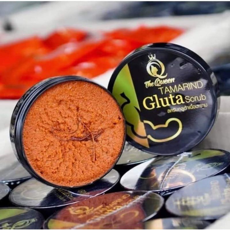 🔥THE QUEEN TAMARIND GLUTA SCRUB | Shopee Malaysia