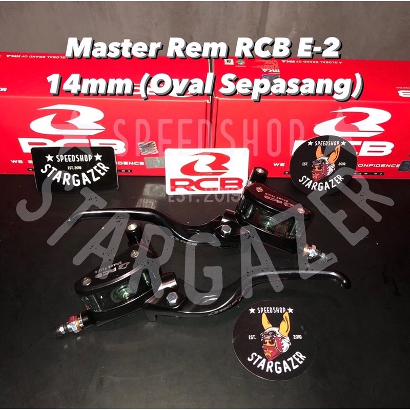 Master Brake RCB E2 14mm Oval Pair Right Left XMAX Adv PCX Nmax Racing ...