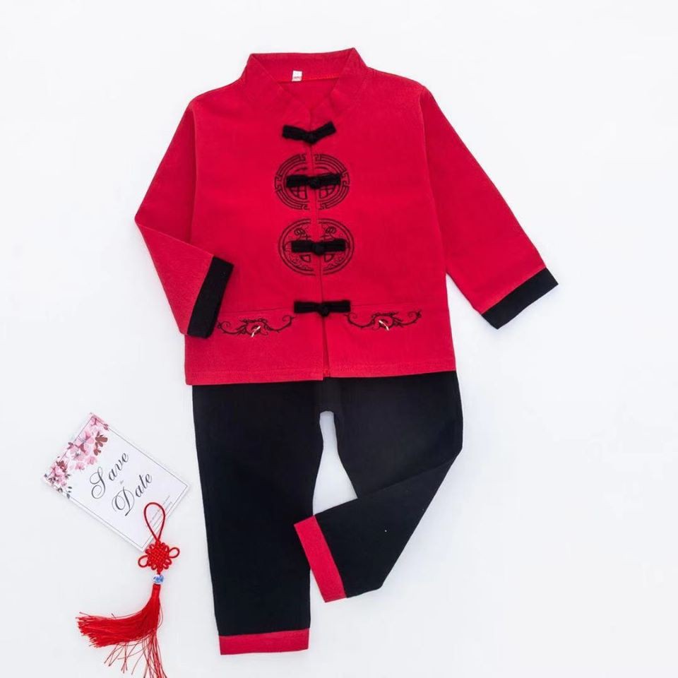 KIDS SAMFU LONG SLEEVE ( SIZE 90-130 ) | Shopee Malaysia