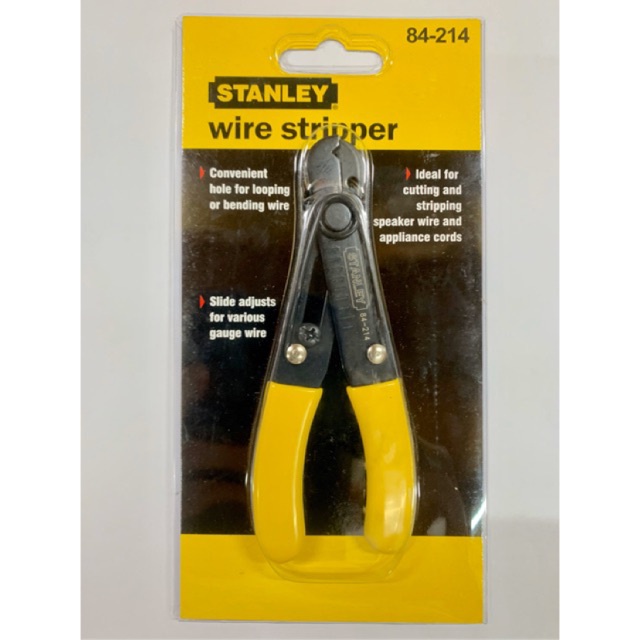 100% ORIGINAL Stanley Wire Stripper 5 1/4'' #82-214 | Shopee Malaysia