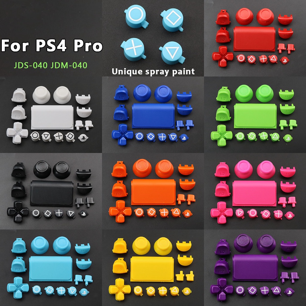 Full Set Joysticks Dpad Button R1 L1 R2 L2 Direction Key ABXY Buttons ...