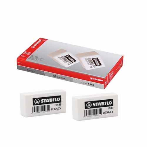 Stabilo Legacy Eraser 1183 / 1183C Rubber / Pemadam Office student ...