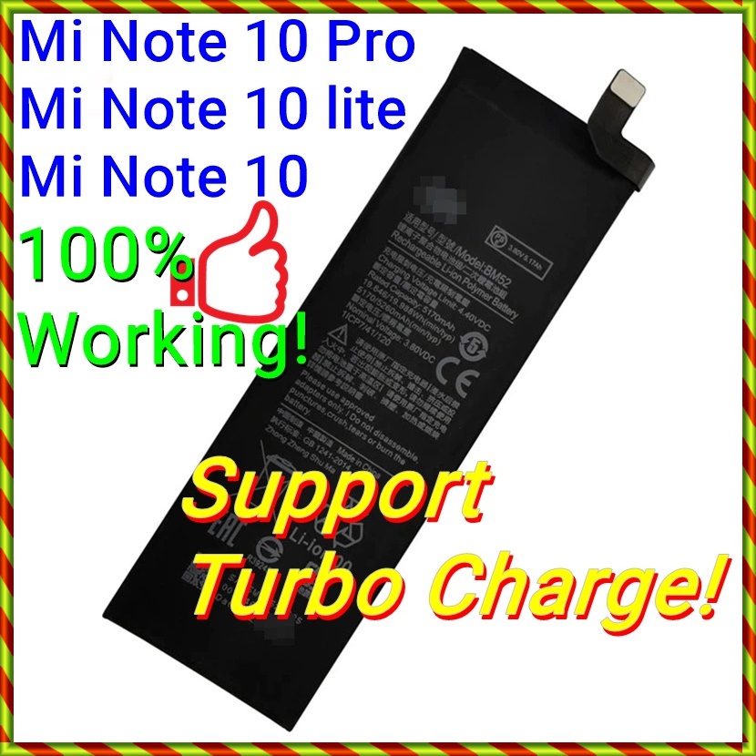 (30W Fast Charge) NEW ORI Long Lasting Stable Battery BM52 for XIAOMI ...