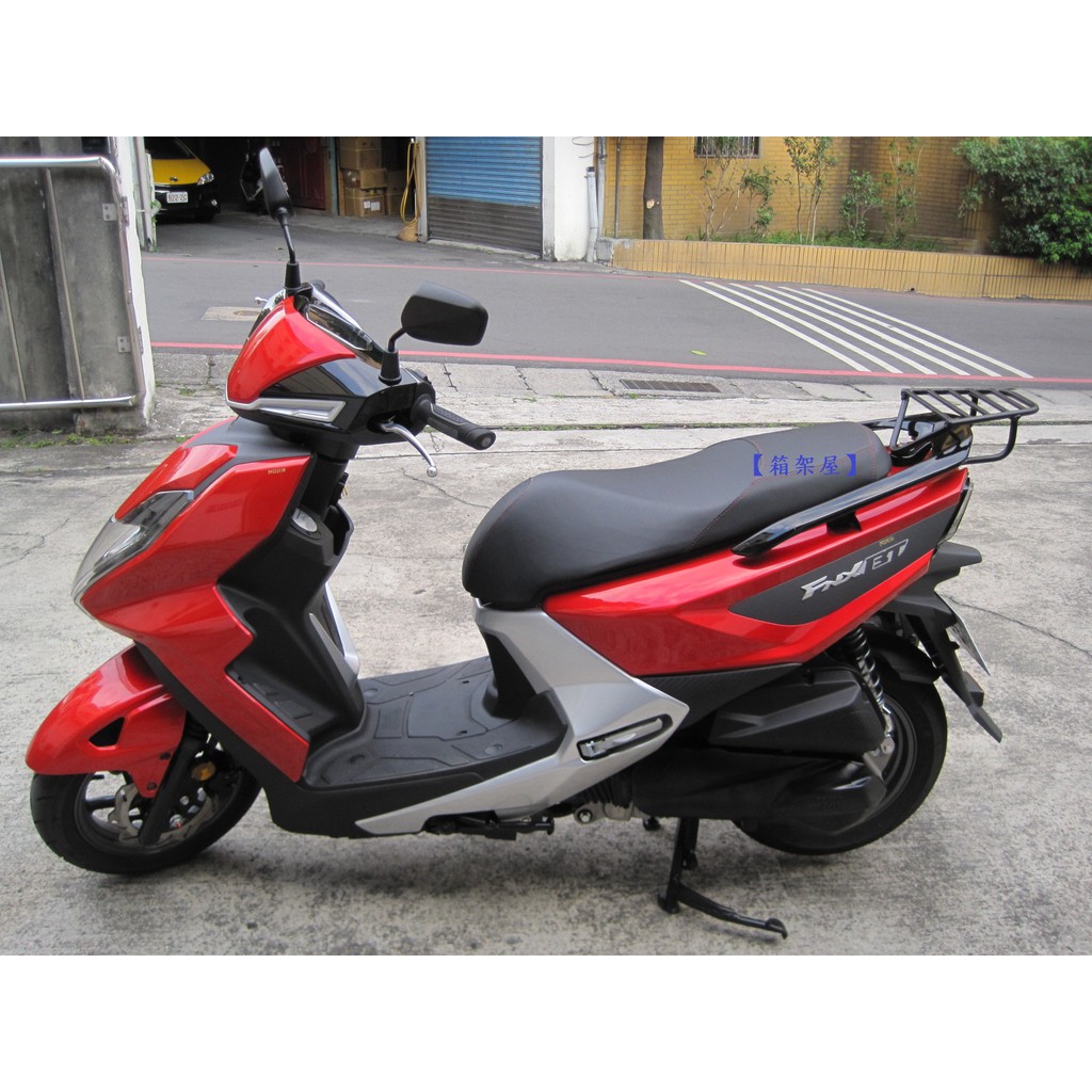 Sym Motors [New Taipei Xinzhuang Box Rack House] Sanyang FNX Fire Phoenix Rear Hamburger ...