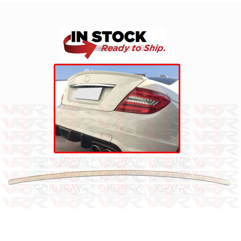 Mercedes Benz W204 W-204 C-Class Original ABS Plastic AMG Rear Back ...