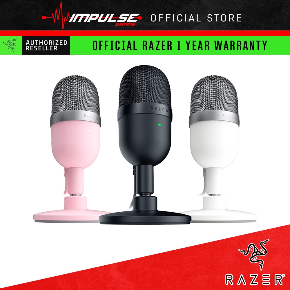 Razer Seiren Mini Ultra-compact Portable Mini Streaming Microphone ...