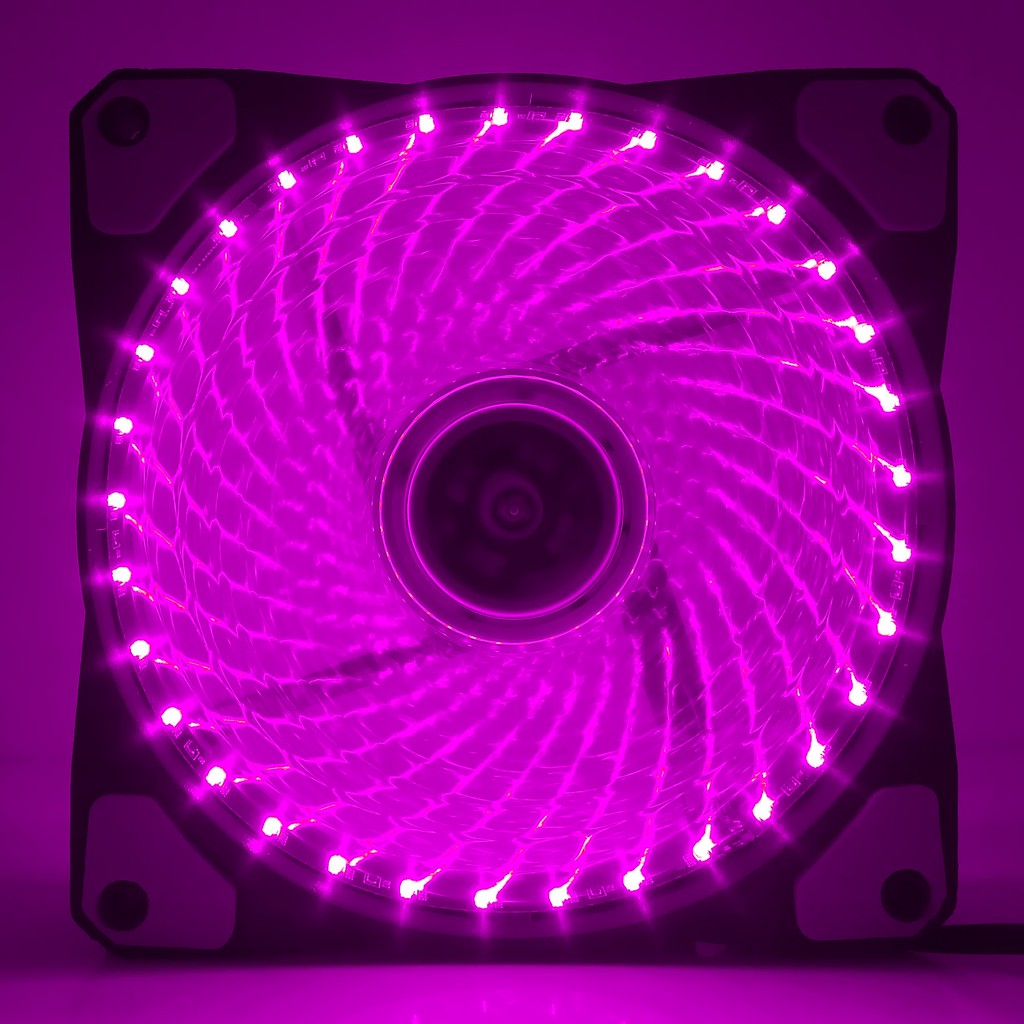 Ventus Super quiet 12cm 33 Purple Pink LED Casing Fan - Tecware Segotep ...