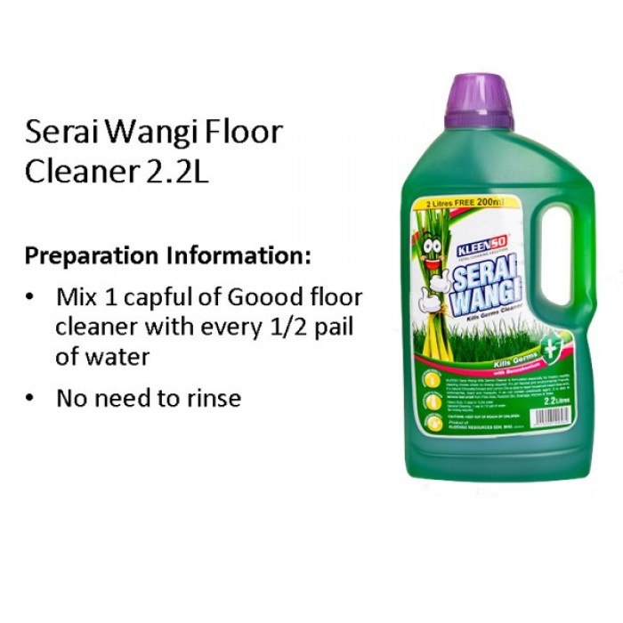 KLEENSO Floor Cleaner Serai (2.2L) | Shopee Malaysia