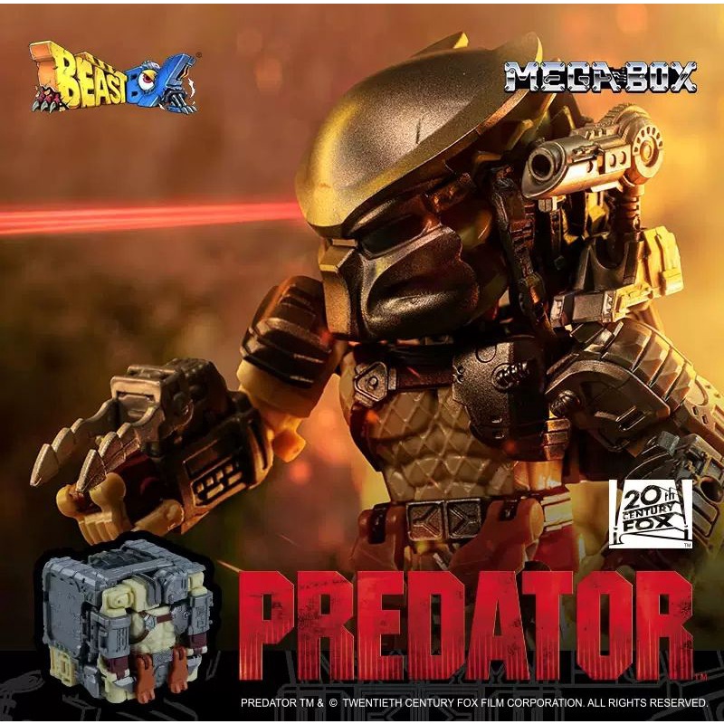 52TOYS MEGABOX MB-11 PREDATOR THE ALIEN BEASTBOX FANTASYBOX TRANSFORMER ...