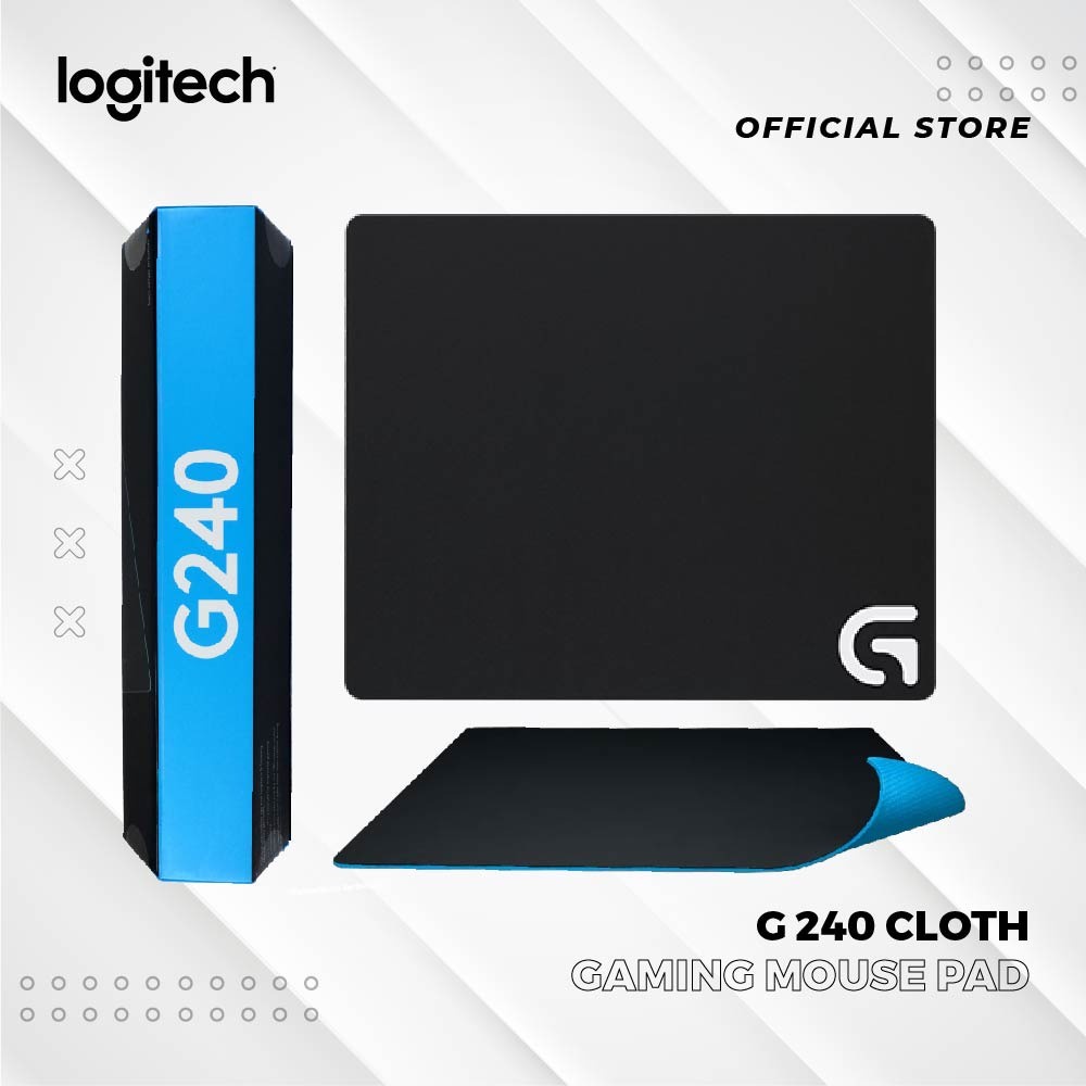 Logitech G240 Gaming Mouse Pad / Cloth Surface | Shopee Malaysia