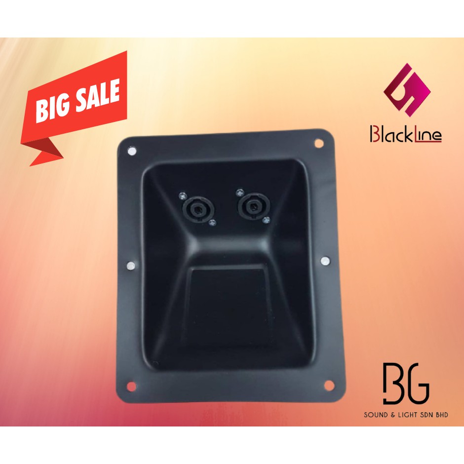 blackline speakon chassis back panel for subwoofer | Shopee Malaysia