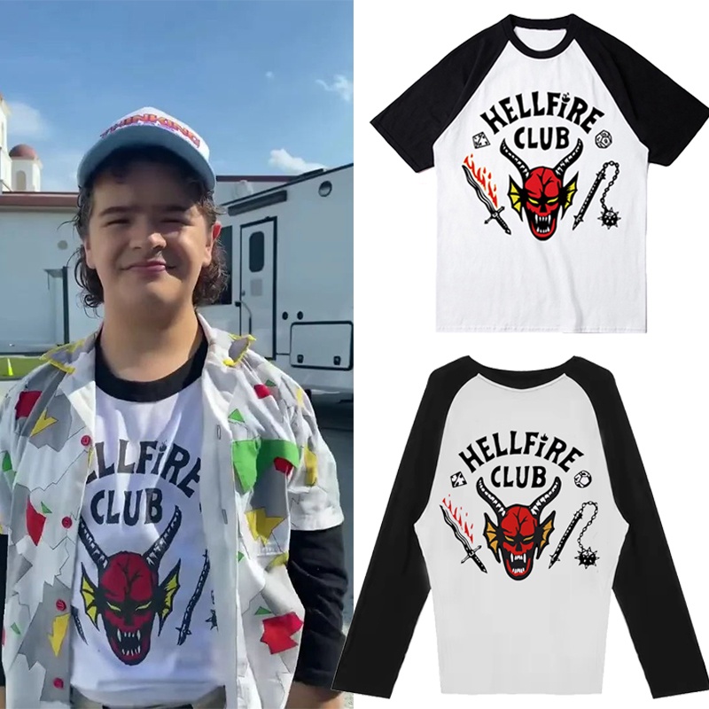 【Ready Stock/On Hand】Hellfire Club Shirt Cap Stranger Things Season 4 T ...